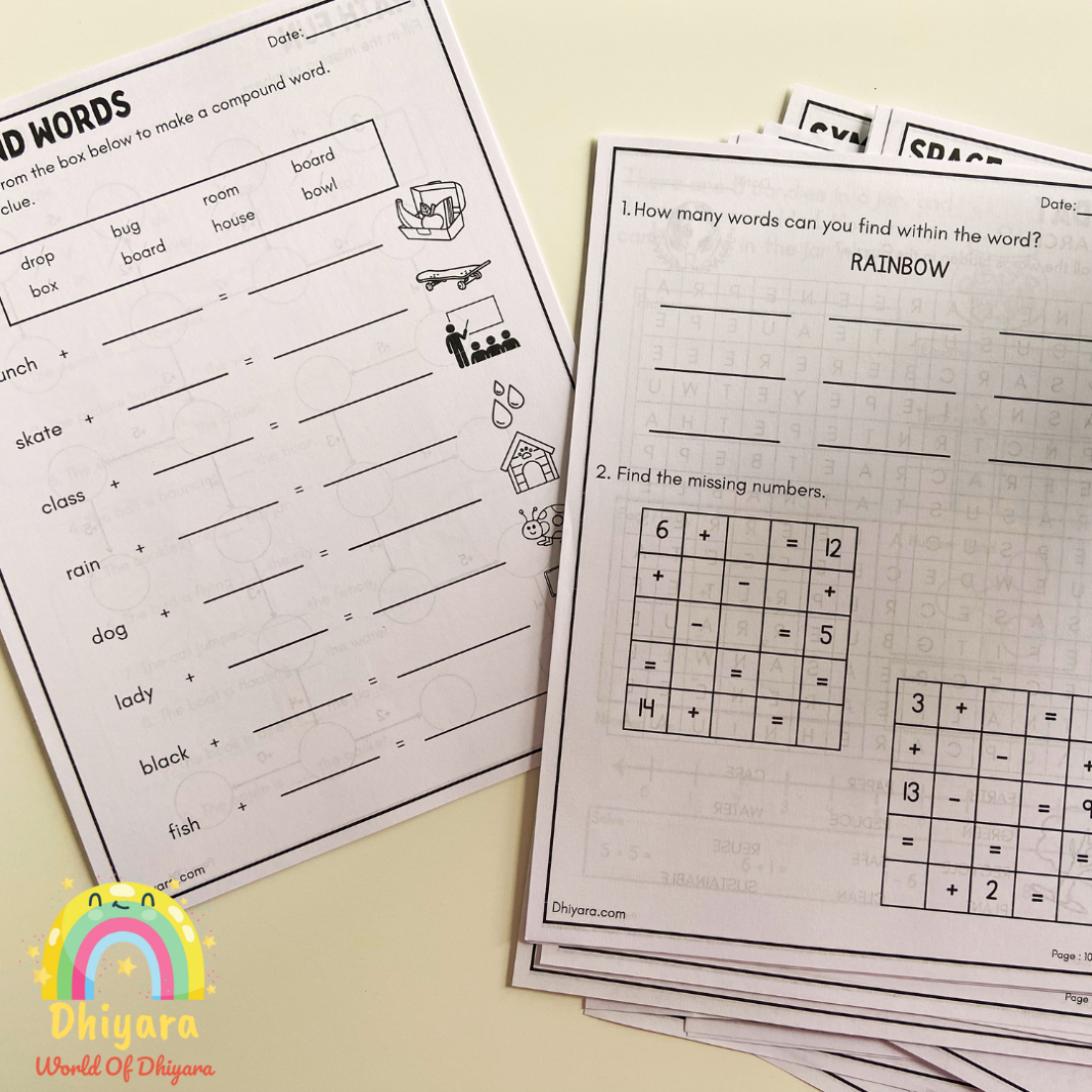Daily Practice Worksheets Bundle – 120 Interactive Activity Sheets for ...